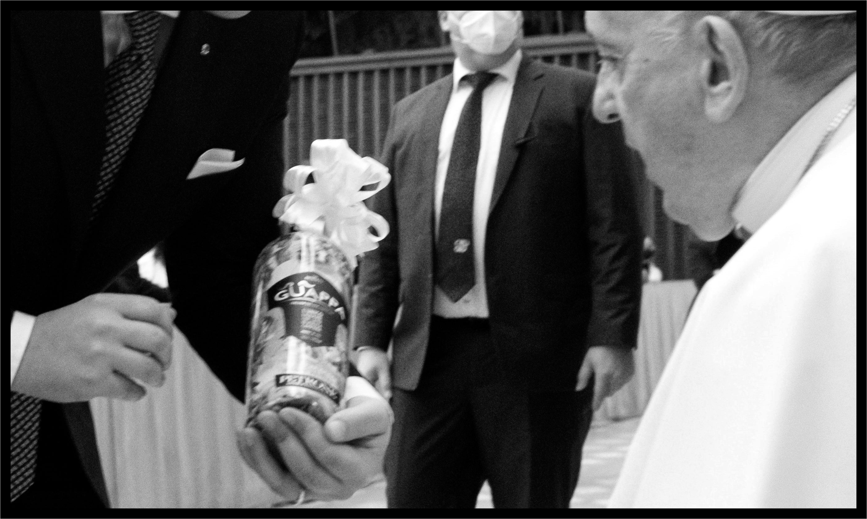 Andrea Petrone Pays Homage to Pope Francis – Antica Distilleria Petrone